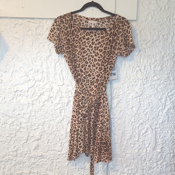 Rebecca Taylor | Dresses | Leopard Print Wrap Dress Rebecca Taylor ...